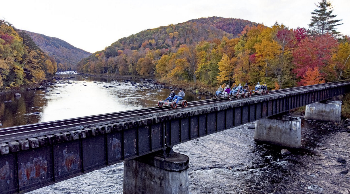 Next Up for the Outing Club: Rail Cycling Out of Hadley